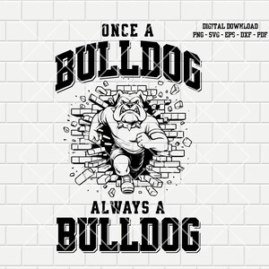 Red Bulldogs Mascot Logo: School Sports Clipart (digital File Download ...