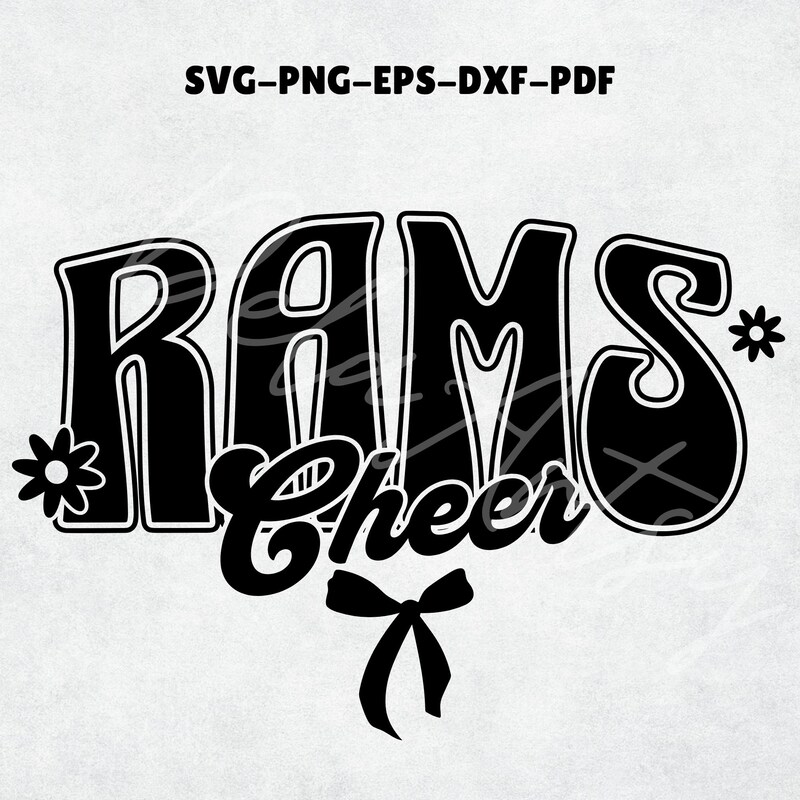 Rams Cheer Logos - Etsy