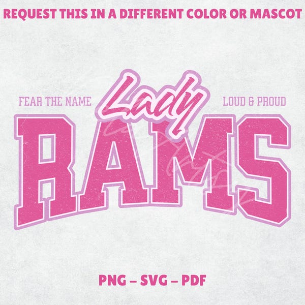 Lady Rams - Etsy