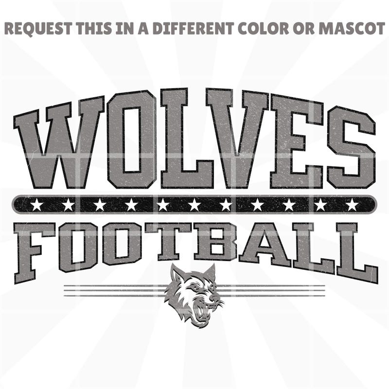 Wolf Logo - Etsy