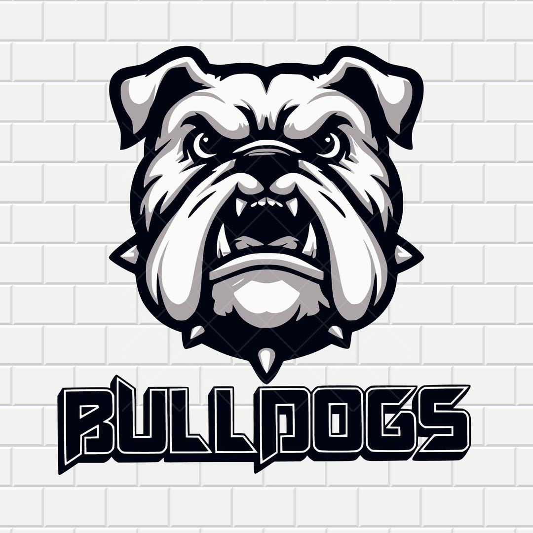 Bulldog Mascot | Vector | Sports Mascot | Sports Logo | School Mascot ...