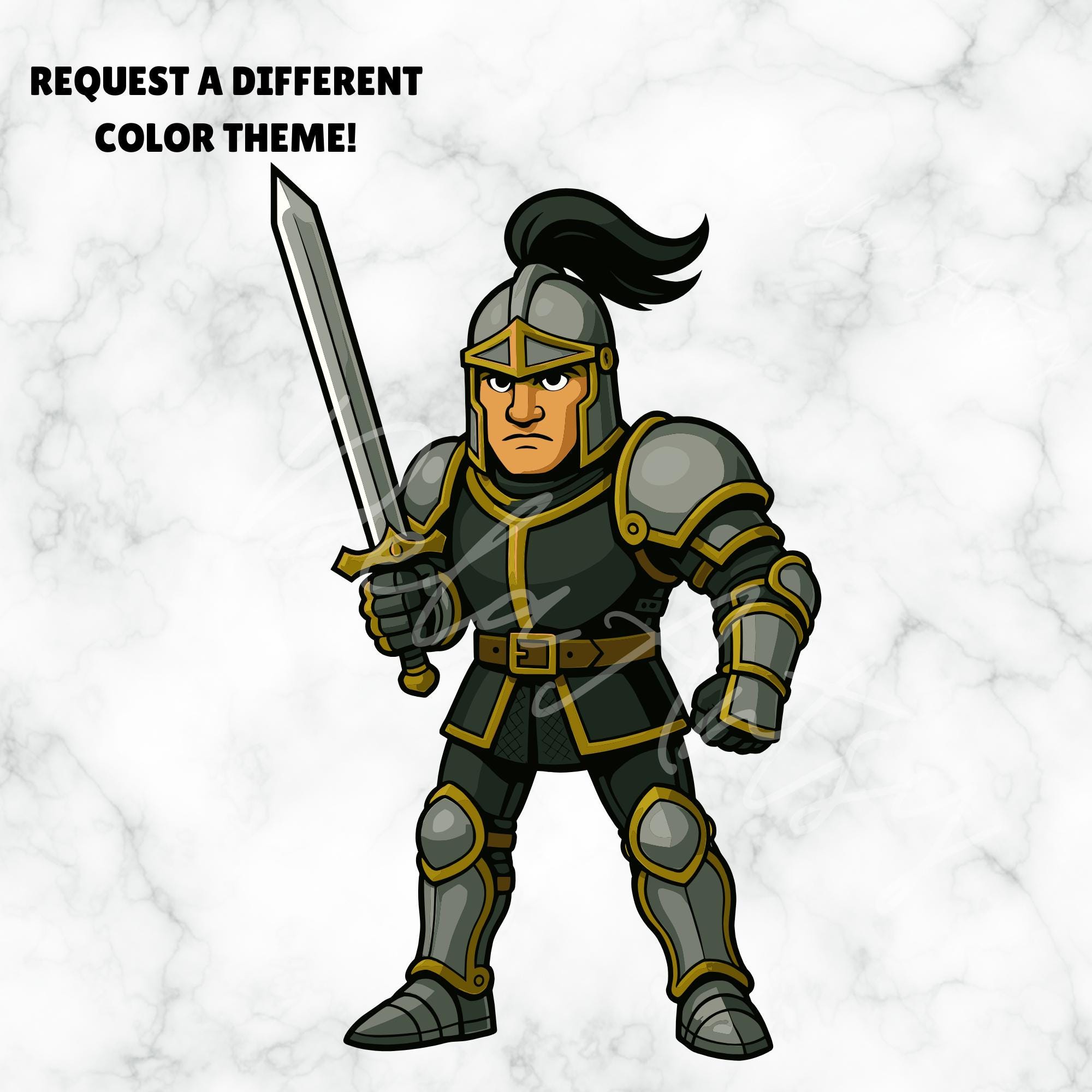 Clipart Mascotte Cavalieri