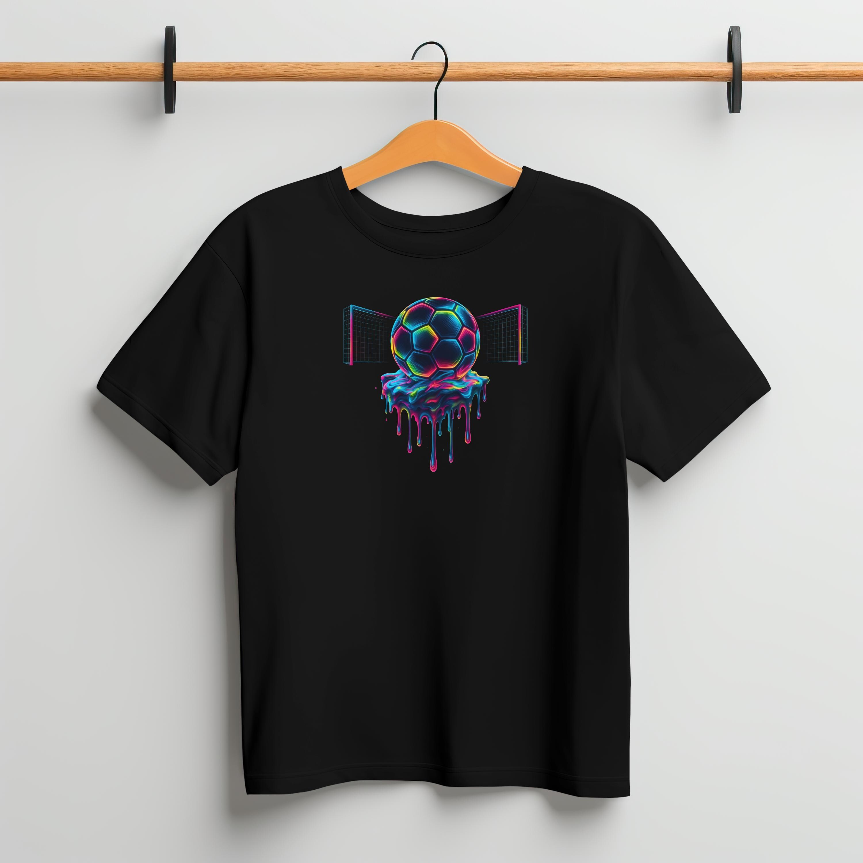 Neon Soccer Ball Drip PNG | Glow Soccer Clipart | 5000px & 2500px ...