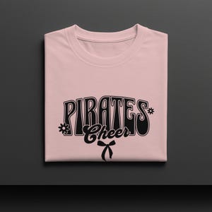 Pirates Cheer Logo SVG for Shirts | Svg Png Eps Pdf | Retro Flower ...