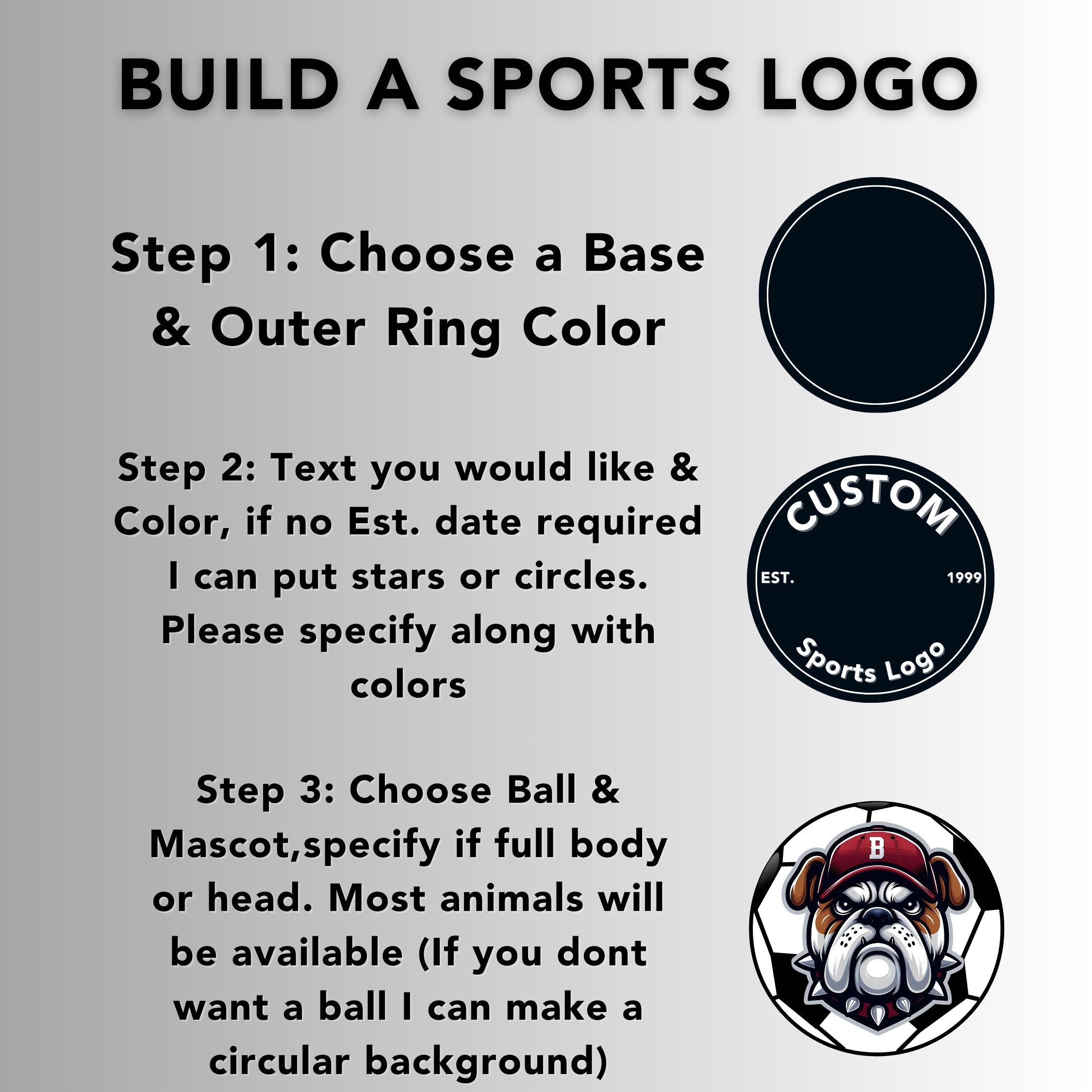 Custom Sports Logo Design Circular Template High Resolution PNG & SVG ...