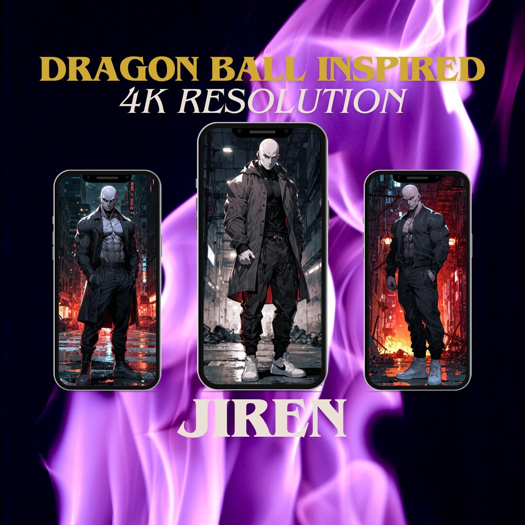 Dragon Ball - JIREN X Urban Streetwear - Digital Wallpapers - Etsy