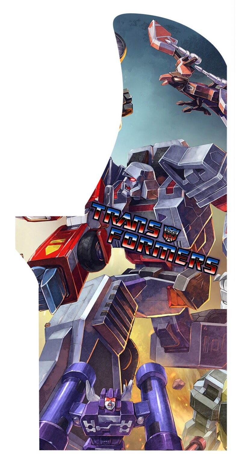 Arcade 1up Transformers Graphic Kit - Etsy