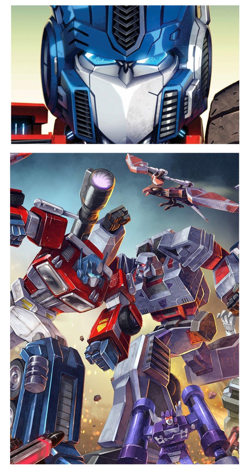 Arcade 1up Transformers Graphic Kit - Etsy