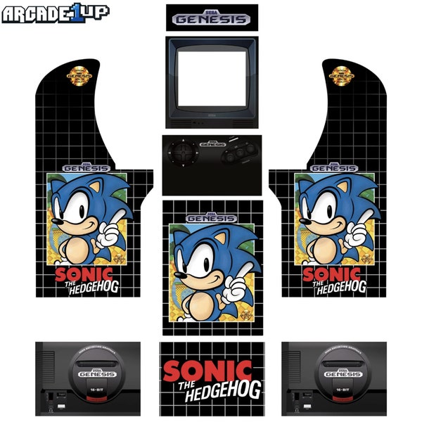 Arcade Art Sonic - Etsy