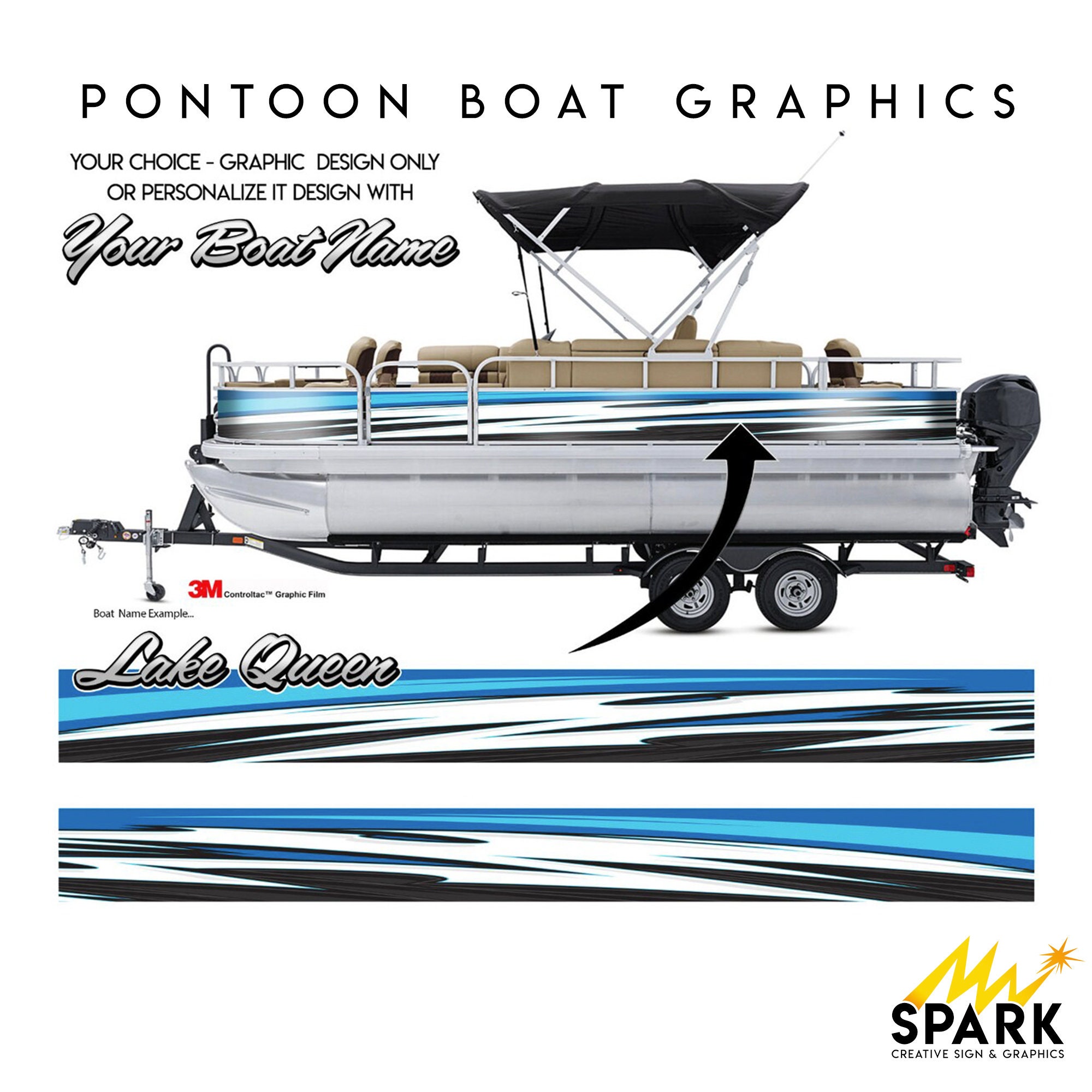 Pontoon Boat Creative