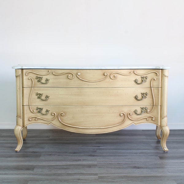 Marble Top Dresser - Etsy