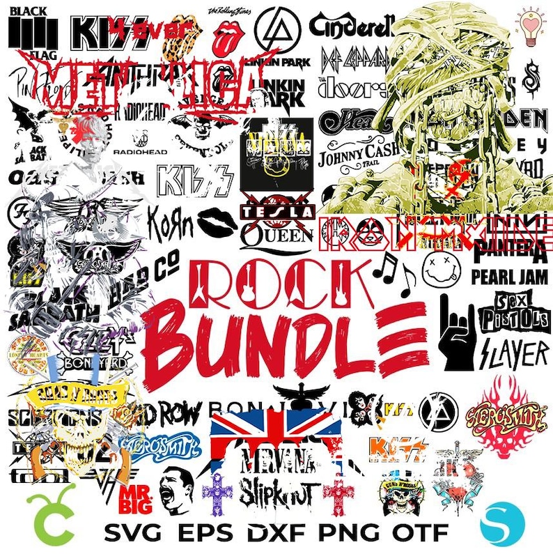 Rocker SVG Bundle, Rock Svg Cricut, Rock Letters SVG Cricut, Rock Font ...