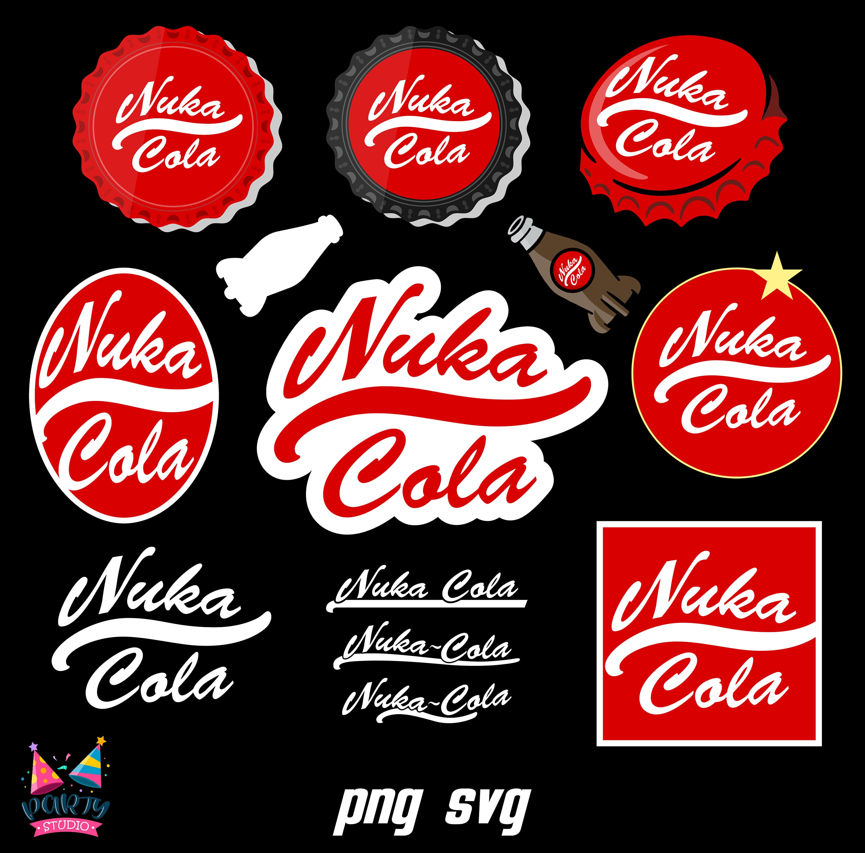 Nuka Cola Svg, Fan Art, Nuka Cola Cricut, Nuka Cola Png, Falaut Svg Png ...