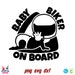 Baby on Board SVG, Baby Biker Svg, Baby Cricut Svg, Baby on Board ...