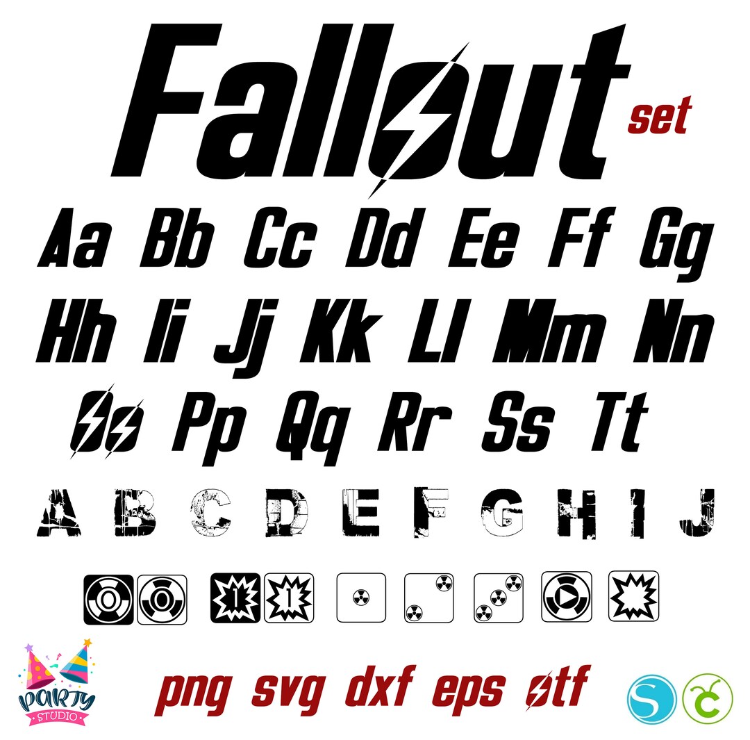 Retro Gamer Font OTF, Gamer Svg Letters Cricut, Apocalyptic Font, Retro ...