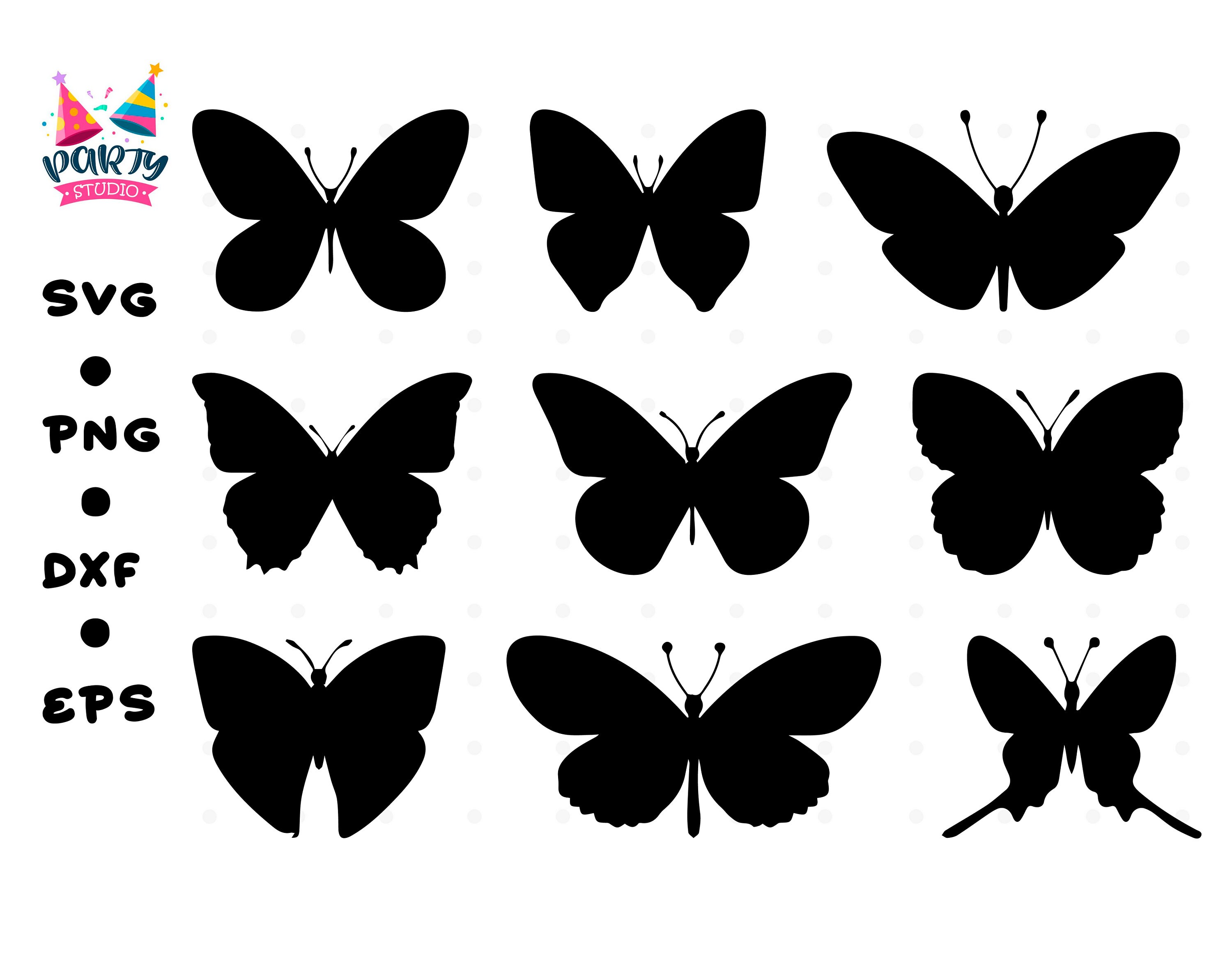 Butterfly Bundle SVG, Butterfly Svg, Butterfly Png, Butterfly Vector ...