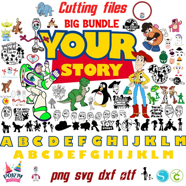 Toy Story Bundle Svg - Etsy