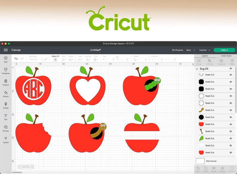Apple Svg Set, Apple Clipart Svg, Apple Cricut Vectors, Apples Clipart ...