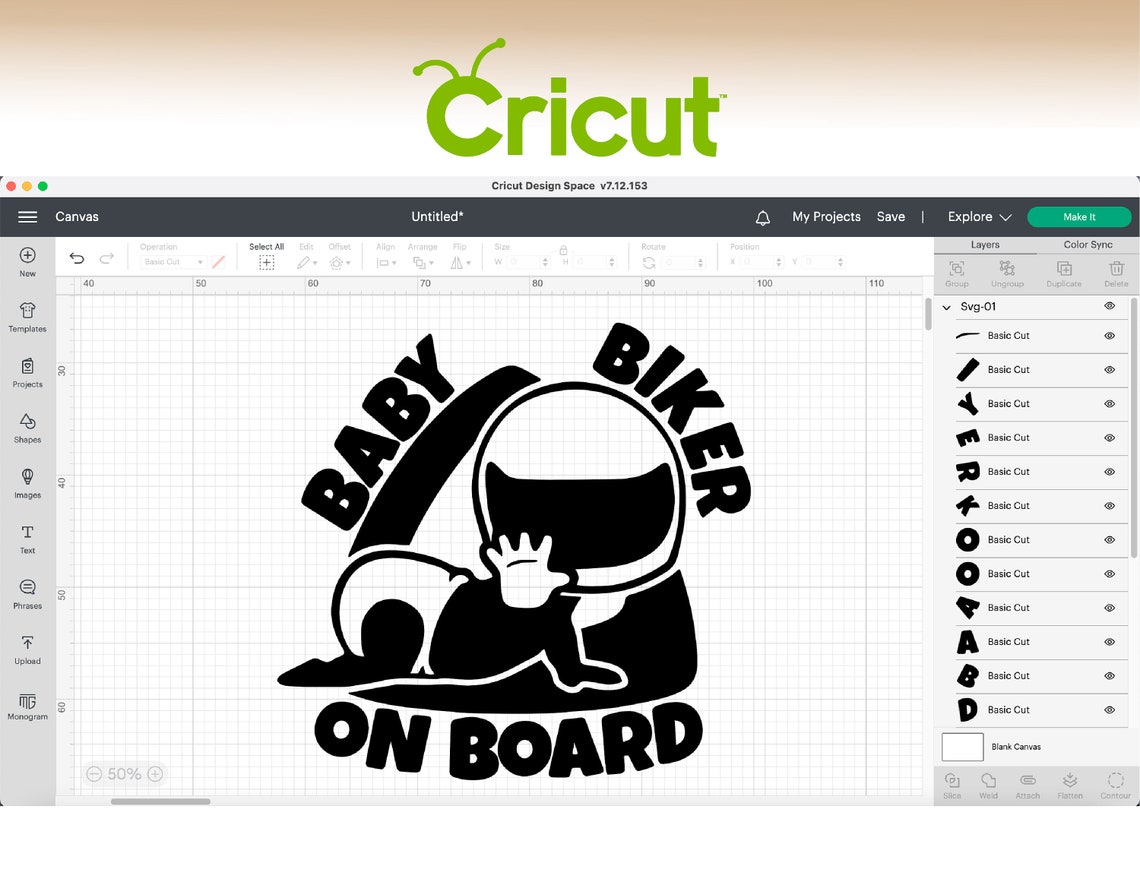 Baby on Board SVG, Baby Biker Svg, Baby Cricut Svg, Baby on Board ...