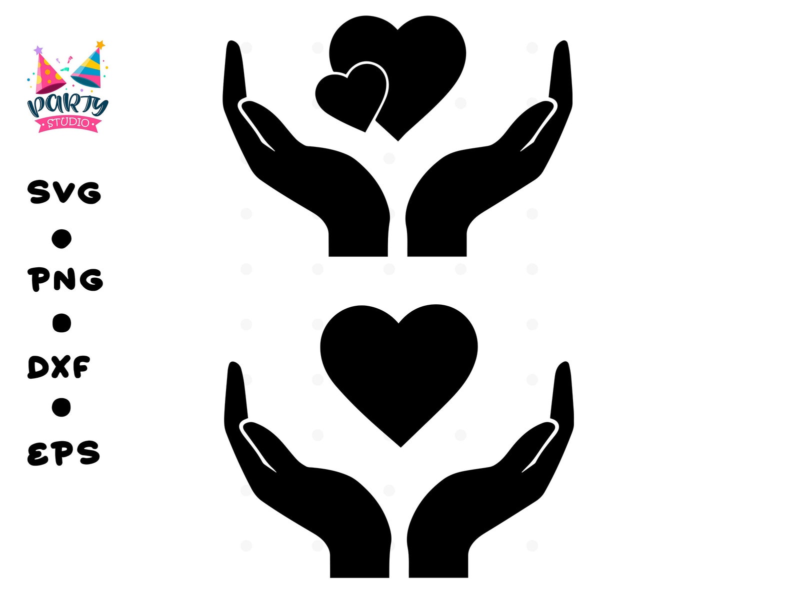 Hands Svg Png Hands With Heart Svg Heart Love Svg Hands Png Heart ...