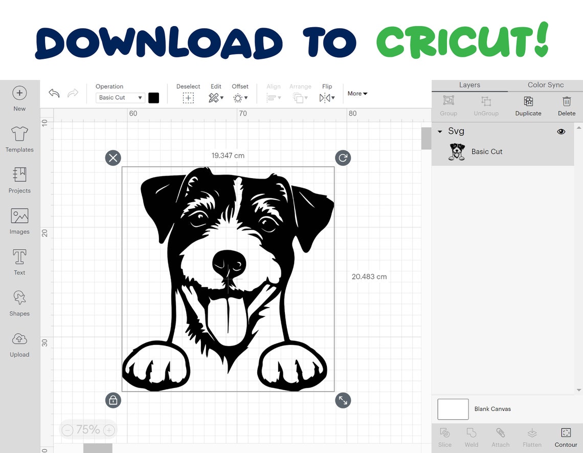 Little Dog SVG Clipart Cut Vector Cricut, Dog Cut SVG for Cricut, Dog ...