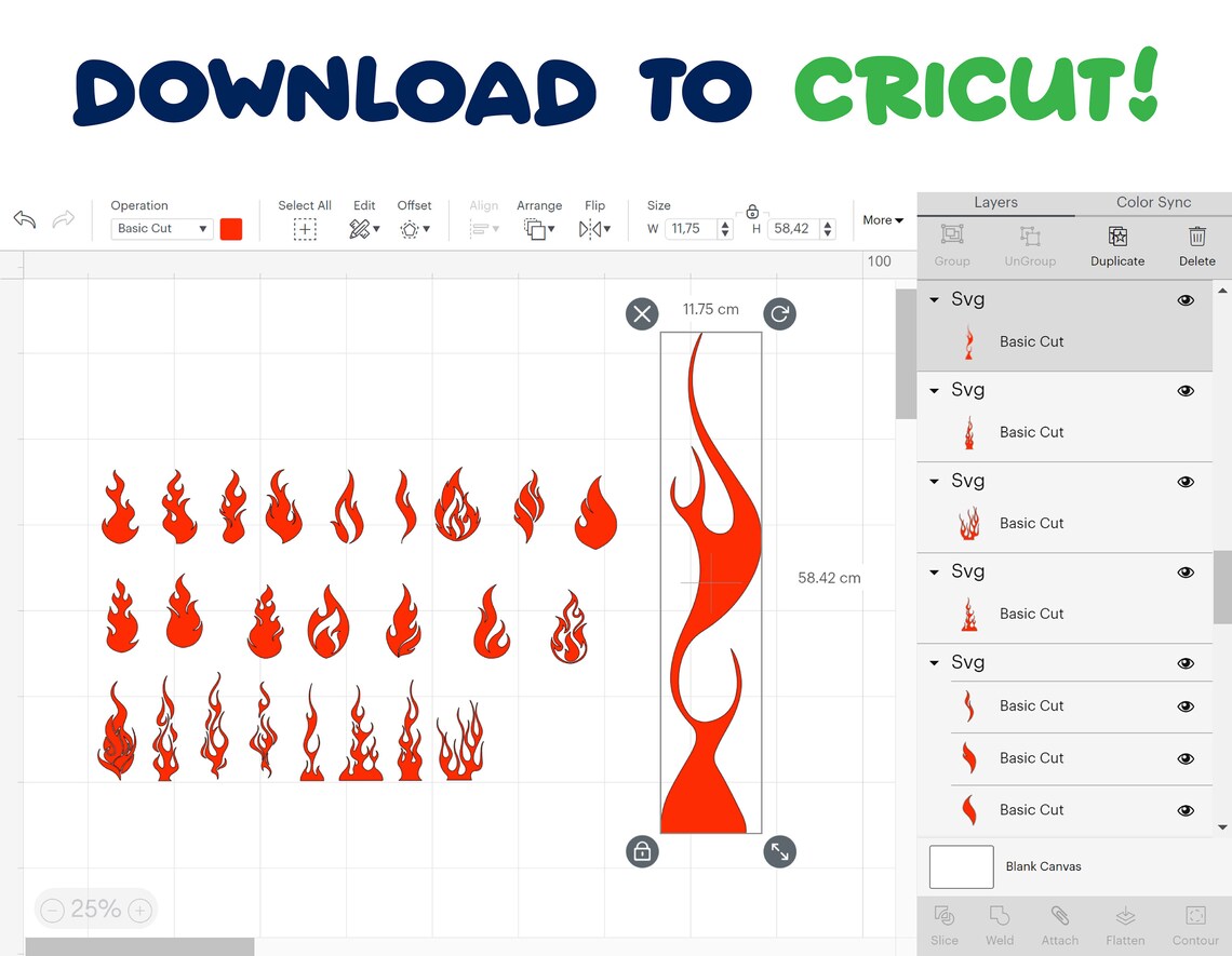 Fire Flames Svg Bundle, Fire Vector DXF Fire DIY Svg, Flame Fire Svg ...