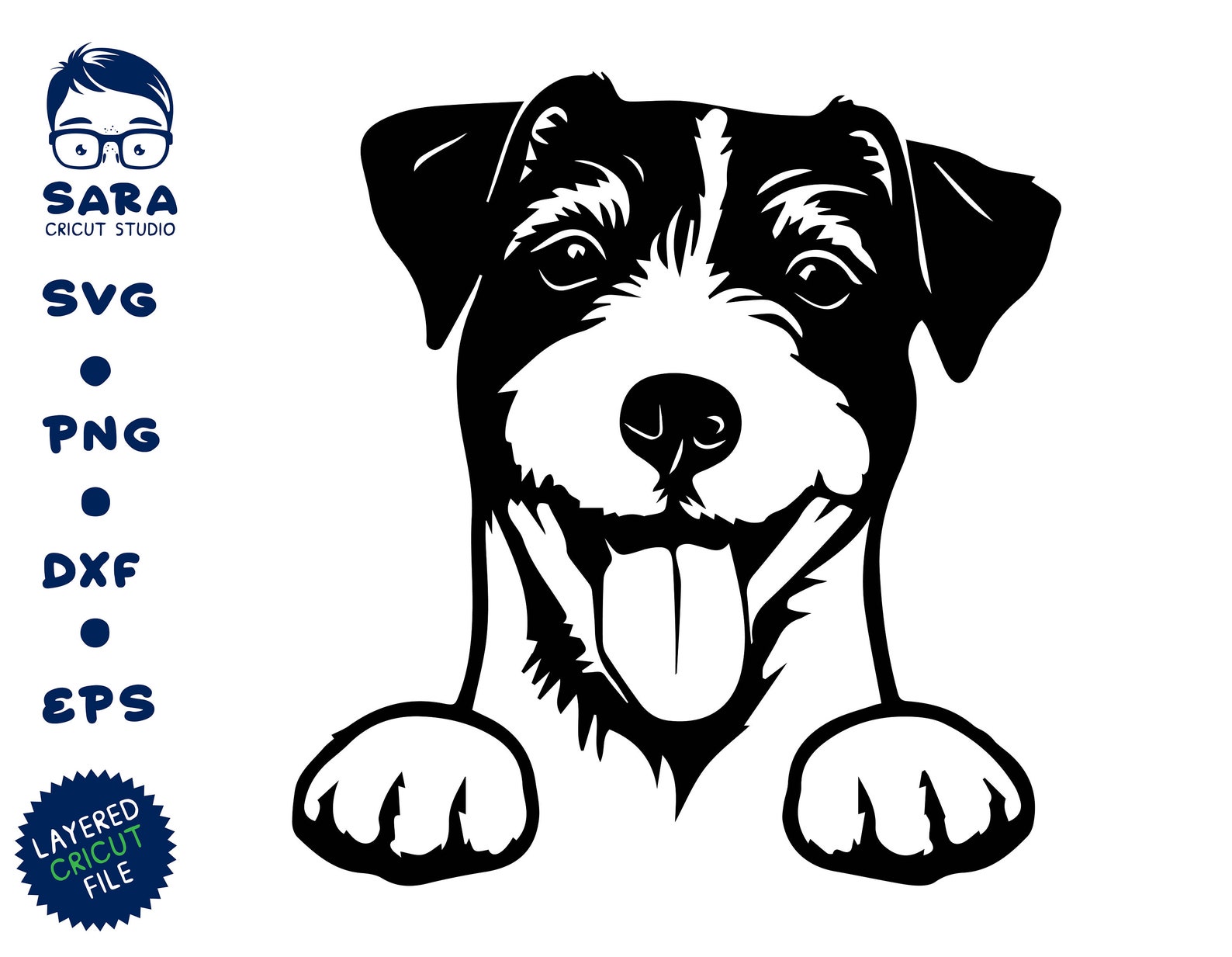 Little Dog SVG Clipart Cut Vector Cricut Dog Cut SVG for - Etsy