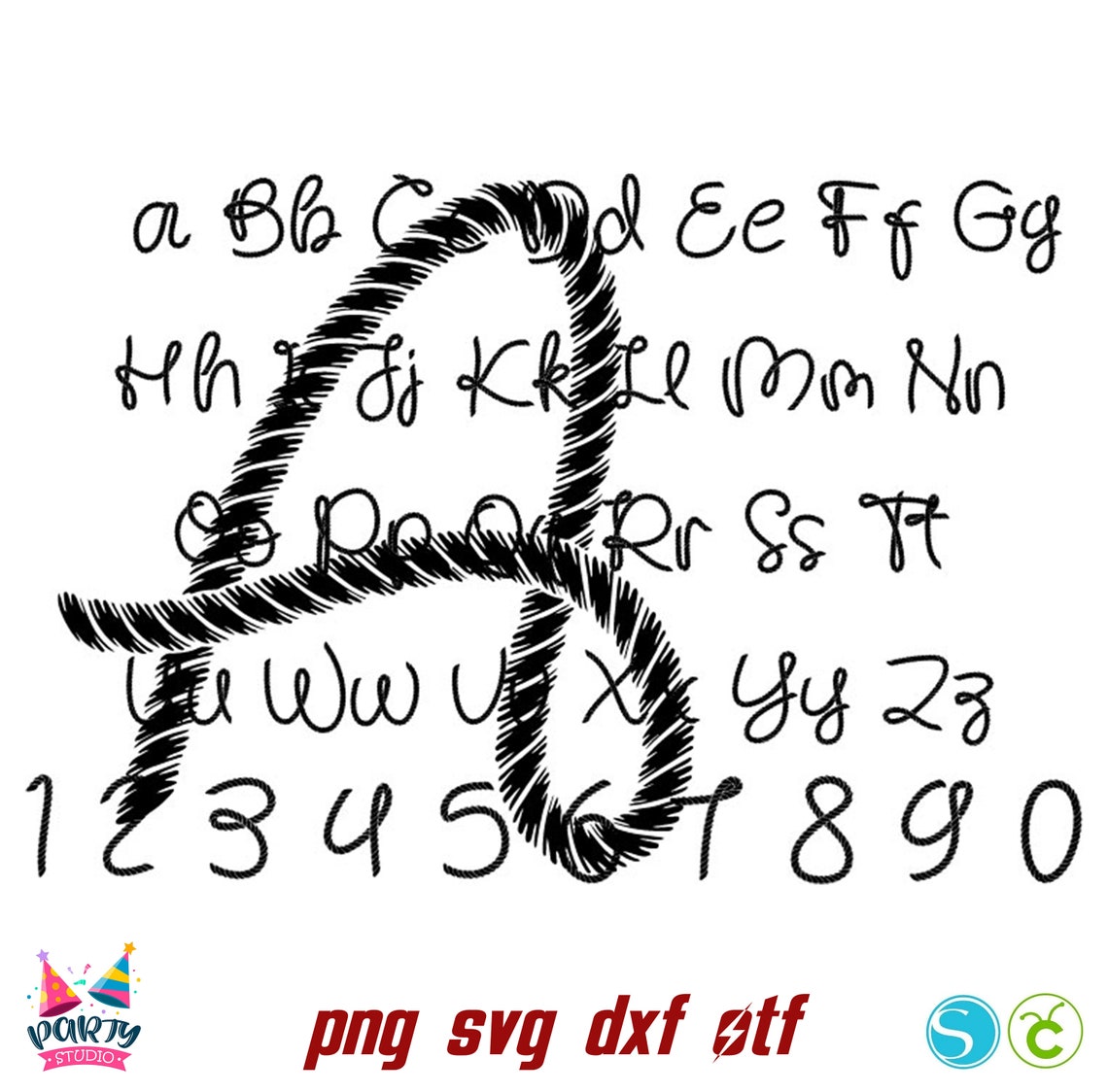 Cowboy Rope Font Svg, Rope Letters Svg, Western Font OTF Cowboy Svg ...