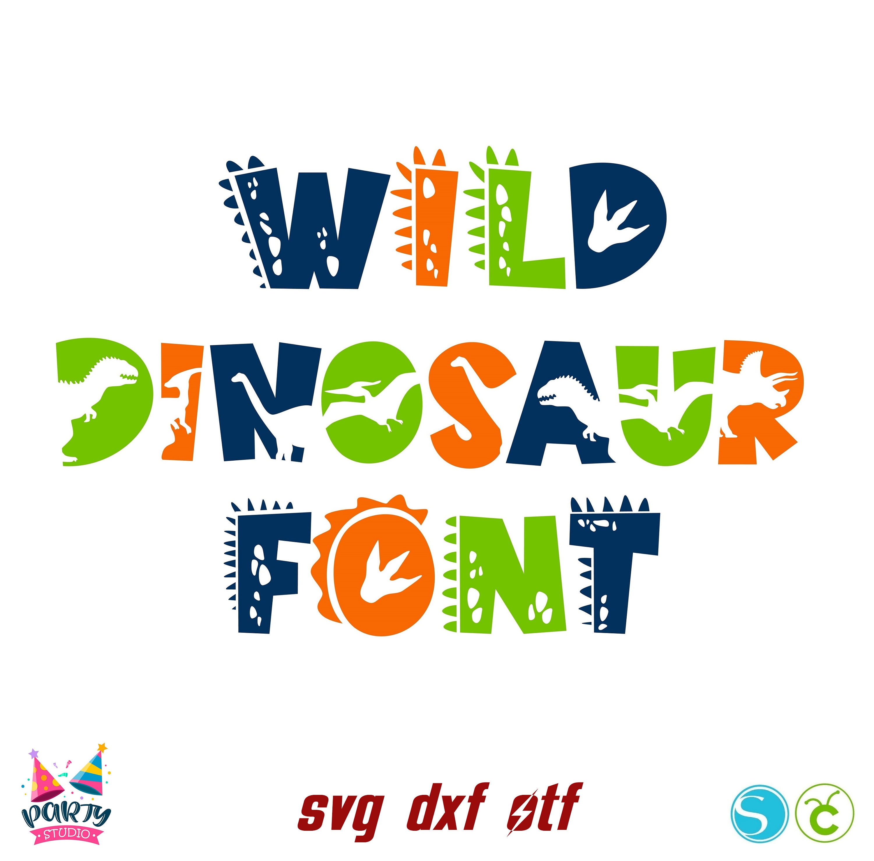 Dinosaur Font Otf, Dinosaur Letters Cricut Dino Svg Letters, Baby Font, Dinosaur Alphabet SVG ...