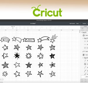 Stars Svg Bundle, Stars Clipart Set, Stars Cricut Vectors Stars ...