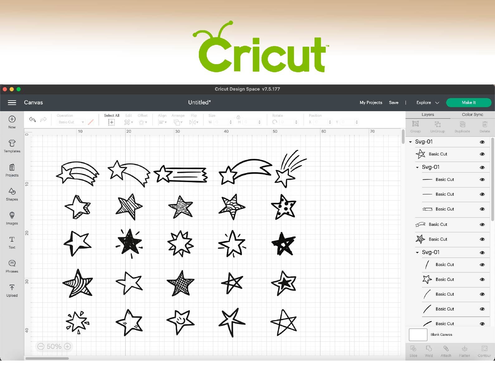 Stars Svg Bundle, Stars Clipart Set, Stars Cricut Vectors Stars ...