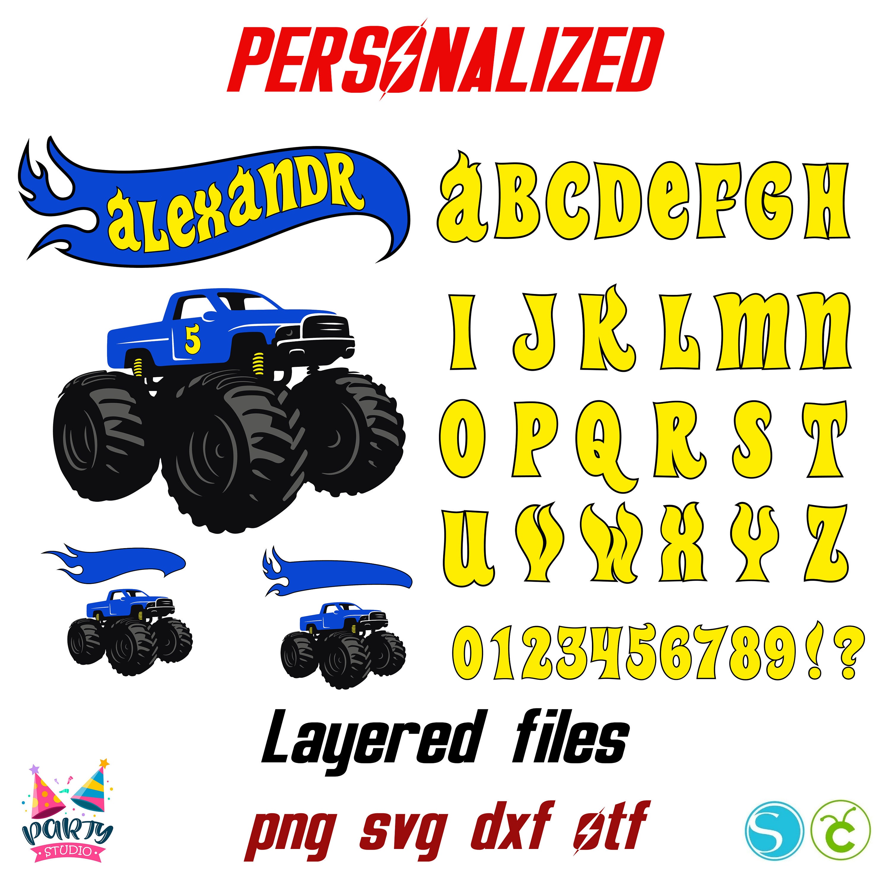 Cars Font OTF, Hot Cars Letters Cricut Svg, Cars Font Svg, Baby Font ...