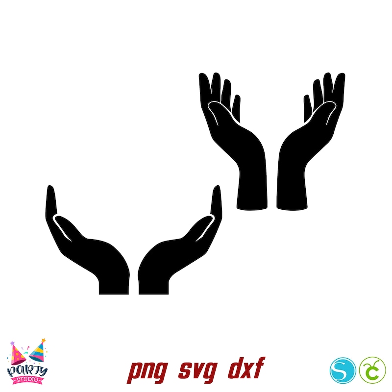 Praying Hands Svg - Etsy