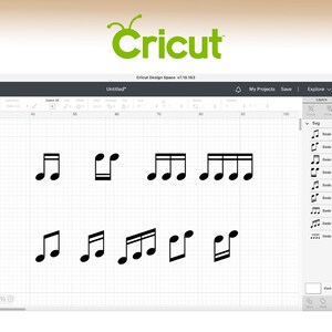 Notes Svg, Note Clipart Svg, Notes Cricut Vectors Notes Clipart SVG ...