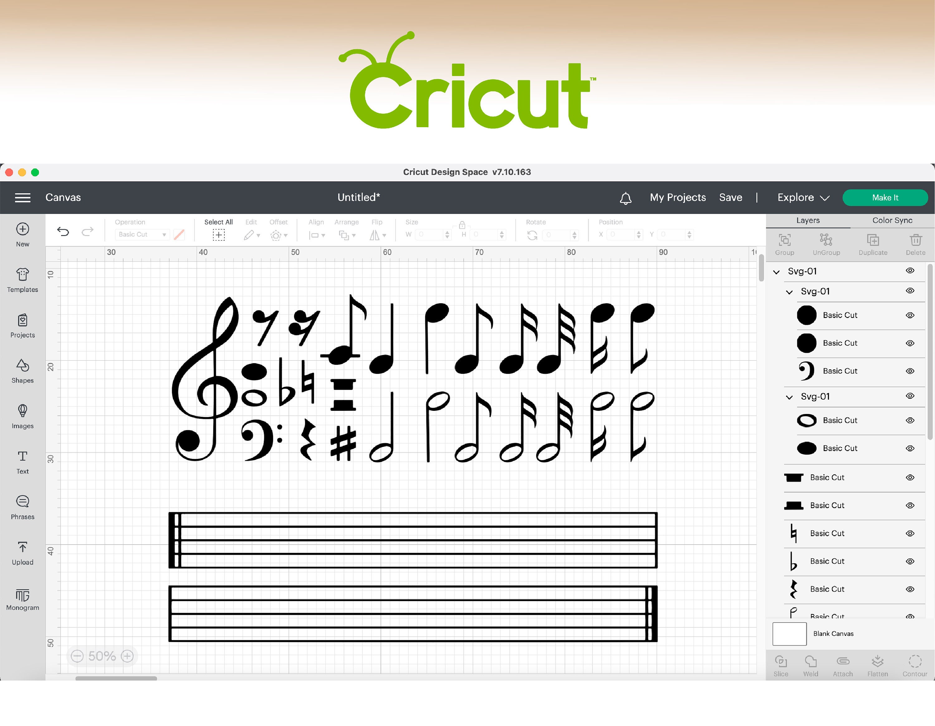 Notes Svg Set, Note Clipart Svg, Notes Cricut Vectors Notes Clipart SVG ...