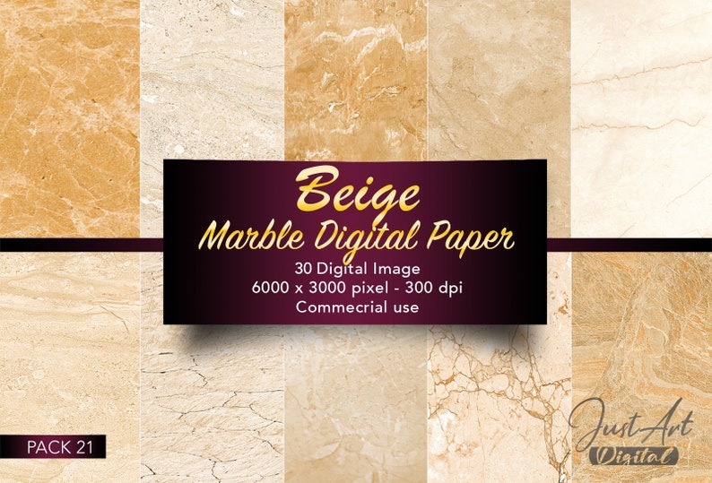 Marble Digital Paper, Marble Texture, Seamless Papers, Printable Paper ...