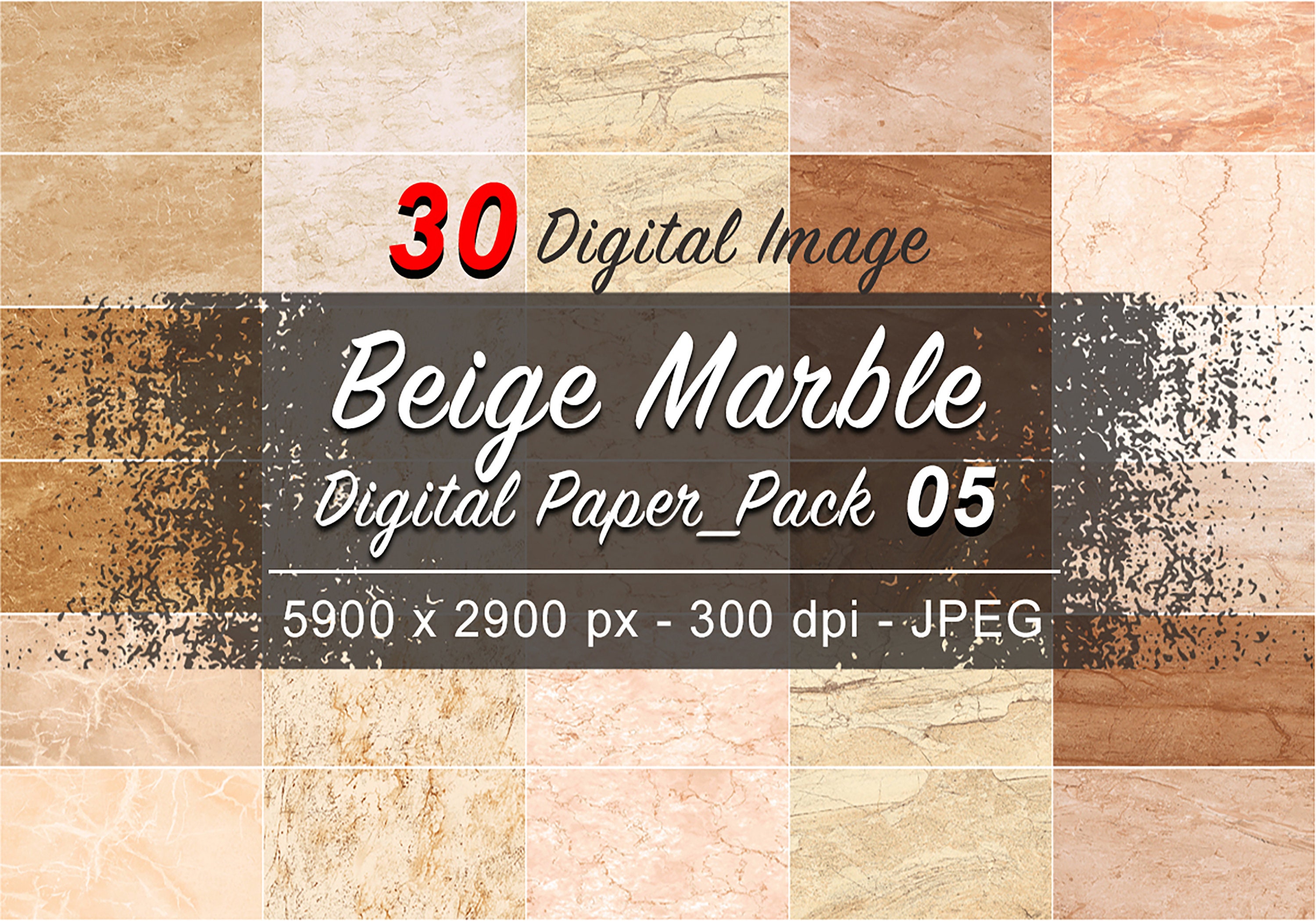 Marble Digital Paper, Marble Texture, Seamless Papers, Printable Paper ...