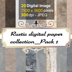 Metal Digital Paper: Rustic Natural Backgrounds Steel Galvanized ...