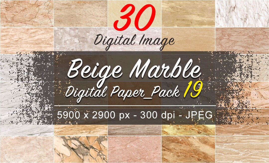 Marble Digital Paper, Marble Texture, Seamless Papers, Printable Paper ...