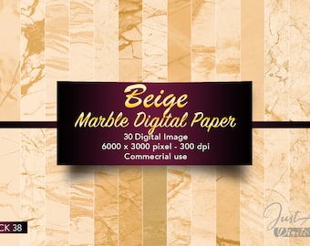 Marble Digital Paper, Marble Texture, Seamless Papers, Printable Paper ...