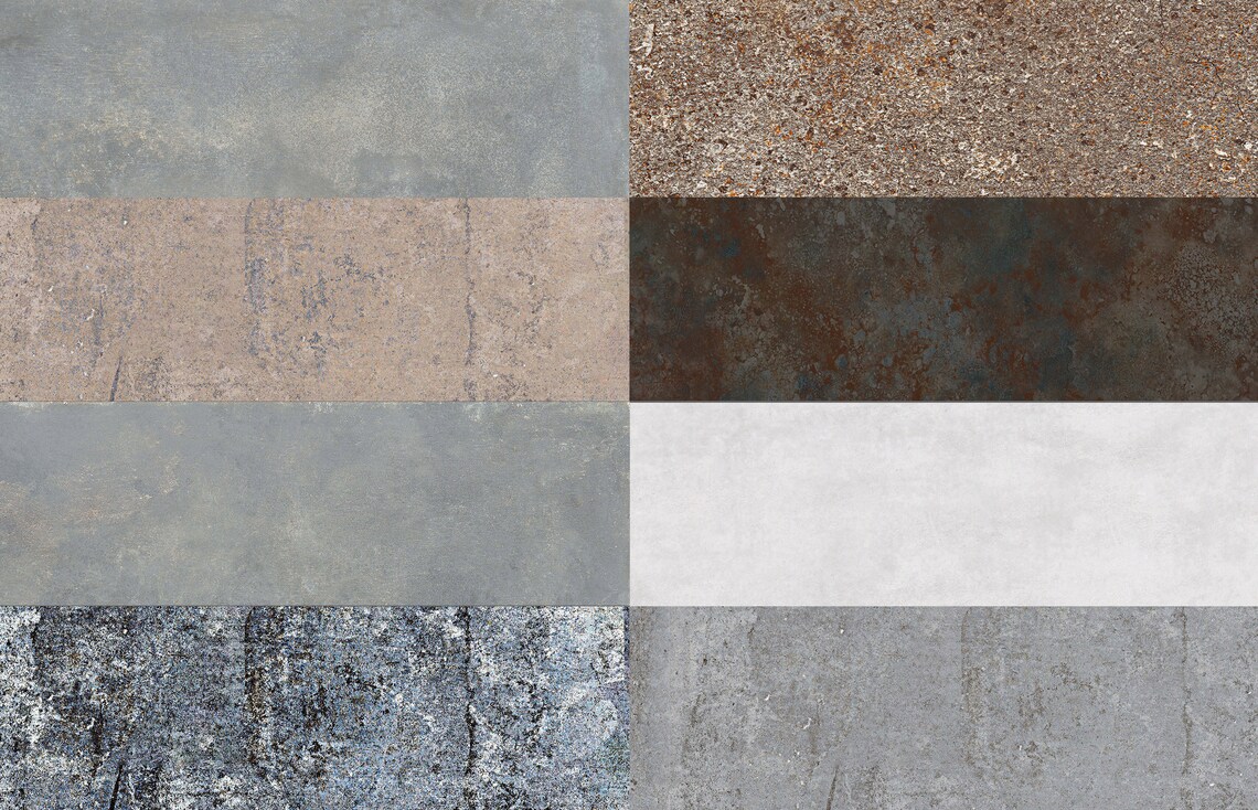 Metal Digital Paper: Rustic Natural Backgrounds Steel Galvanized ...