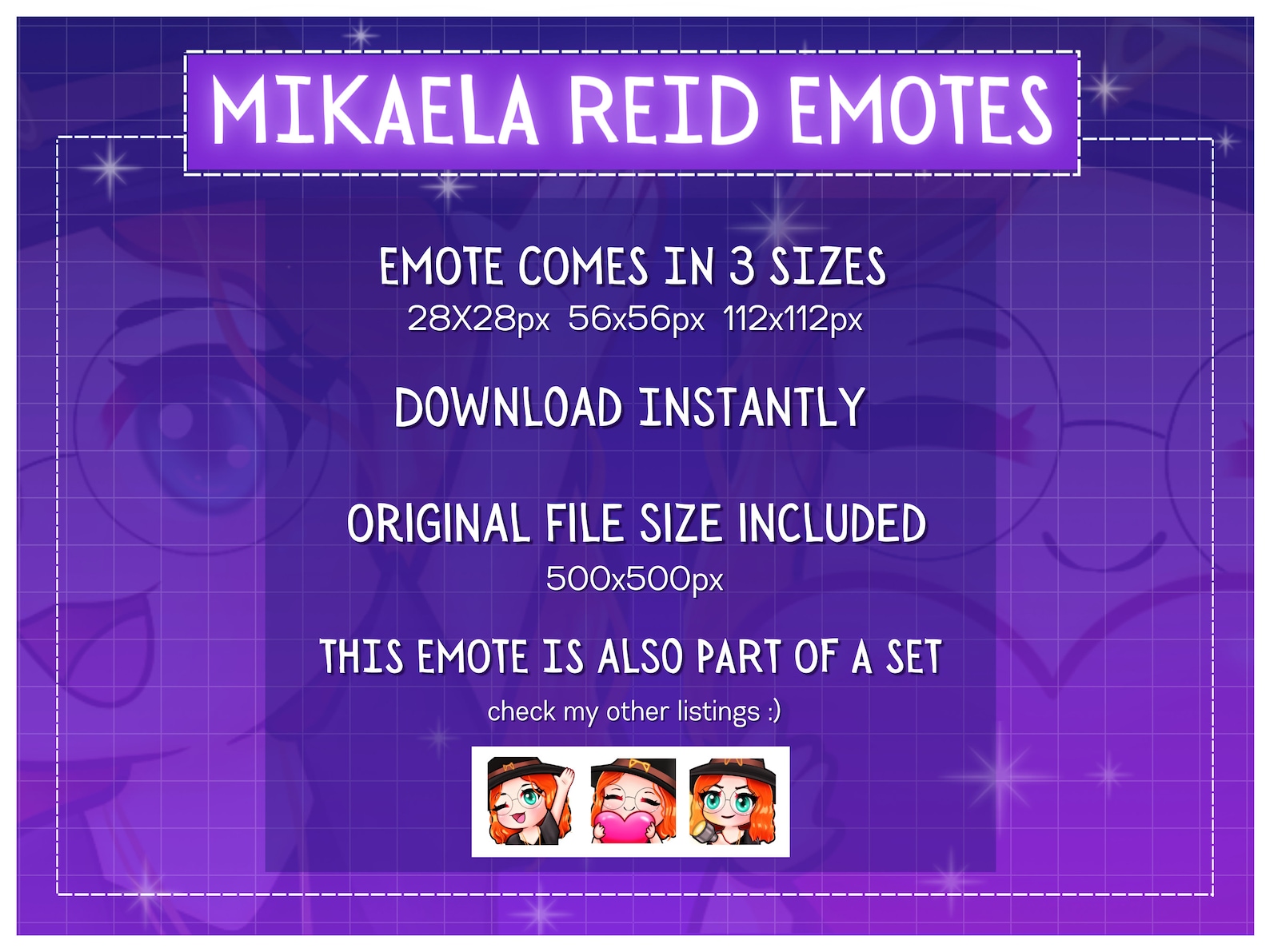 Cute Mikaela Reid Wave Emote | Dead by Daylight | Twitch, Discord ...