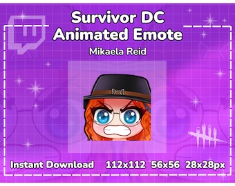 ANIMATED DBD Emote, Pink Bunny Feng DC Rage Quit Animated Emote, Dead ...