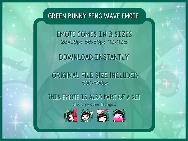 Cute Green Bunny Feng Min Wave/hey Emote | Dead by Daylight Emotes ...