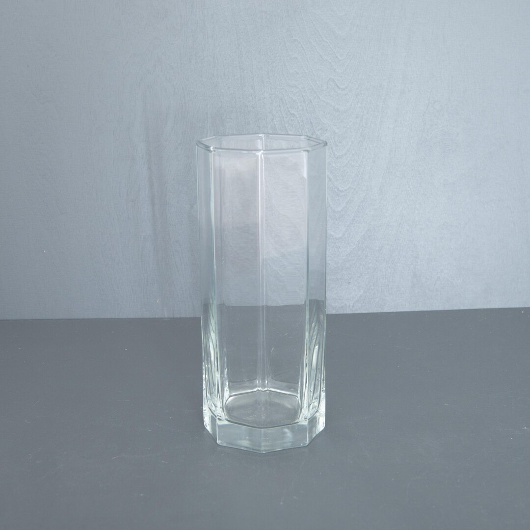 Luminarc Octime Vase: Vintage 1980s French Glassware - Etsy