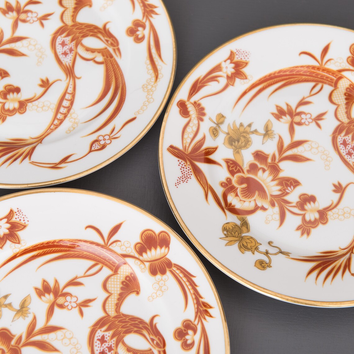 3 Antique Rosenthal Bavaria Phoenix Plates. Dessert, Cake or Side ...