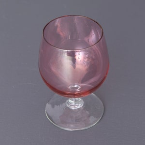 8 Pink Brandy Glasses. Vintage Barware From 1980s - Etsy