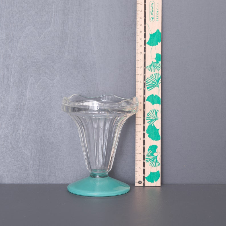 6 Luminarc France Sundae Glasses, French Vintage Ice Cream Coupes ...
