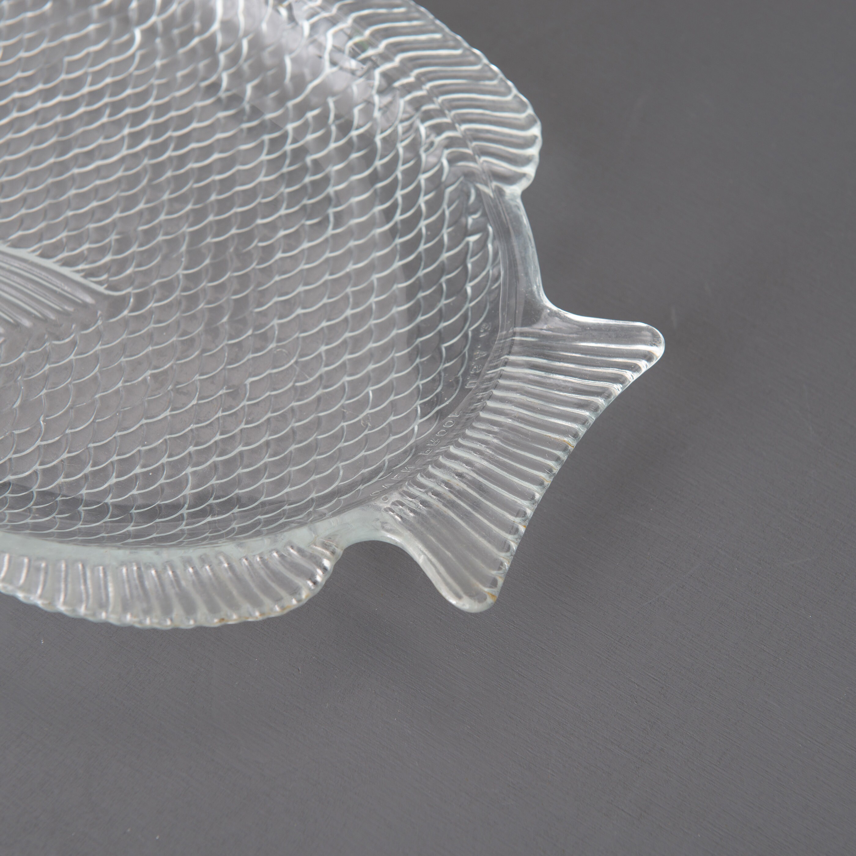 A Fish Shaped Fish Platter Retro Oven Proof Glass Serving - Etsy