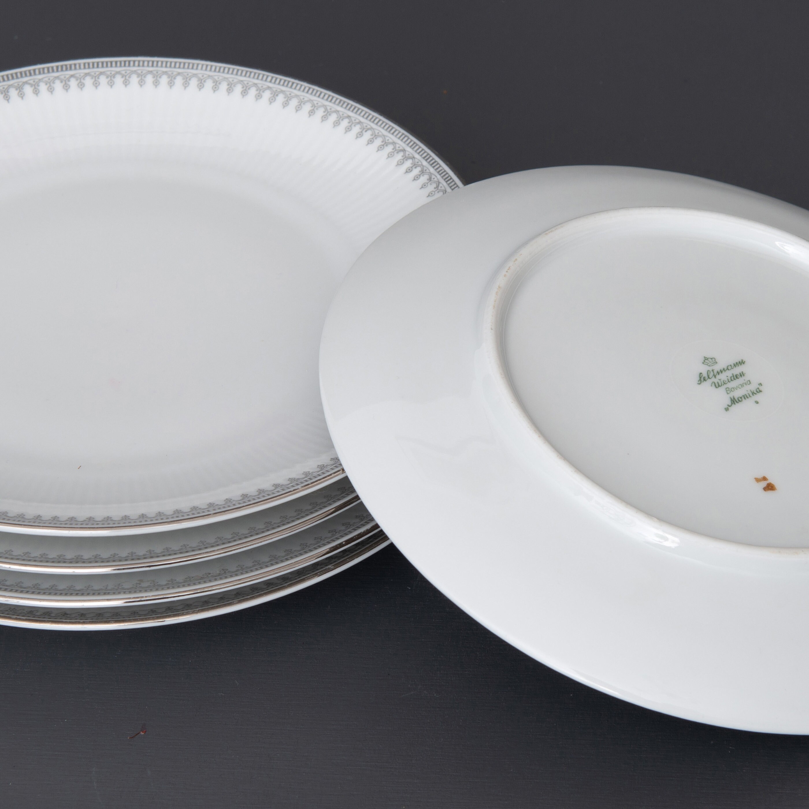5 Seltmann Weiden monika Dessert Plates, Bavaria Porcelain, Seltmann ...